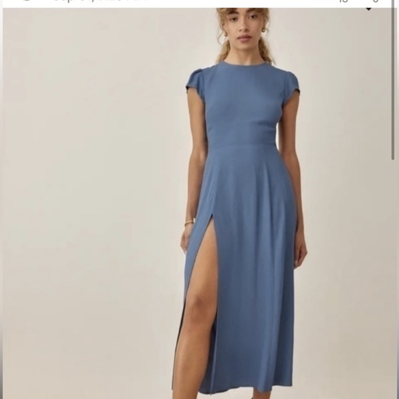 Reformation | Dresses | Reformation Gavin Dress In Morning Glory | Poshmark